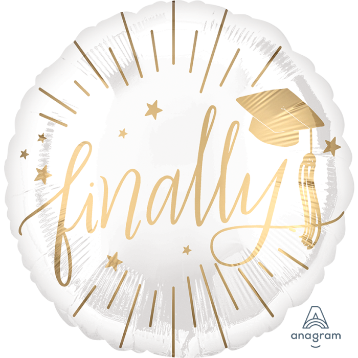 18" Graduation Finally – bylettyballoons